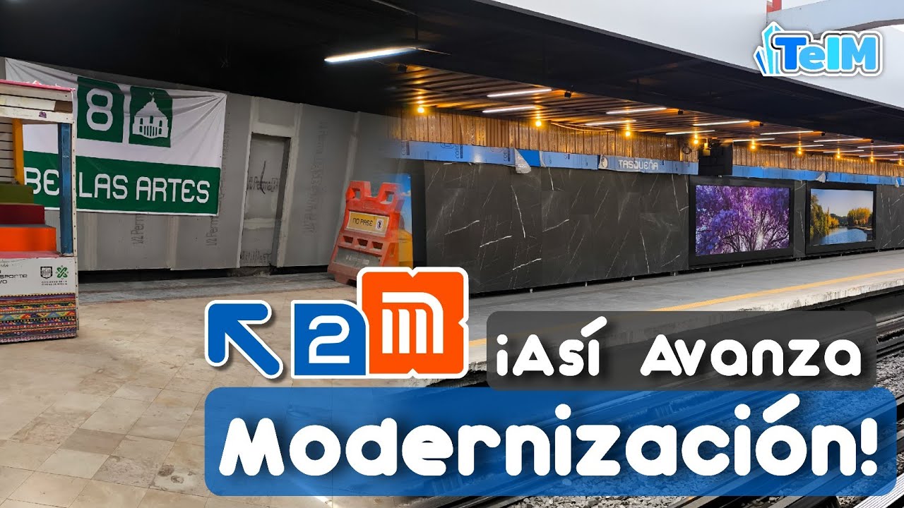METRO Line 2 MODERNIZATION Ahead of the World Cup in CDMX! Progress Report (1st Week of May 2026)