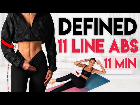 GET DEFINED 11 LINE ABS 🔥 Belly Fat Burn & Toned Abs | 11 min Workout