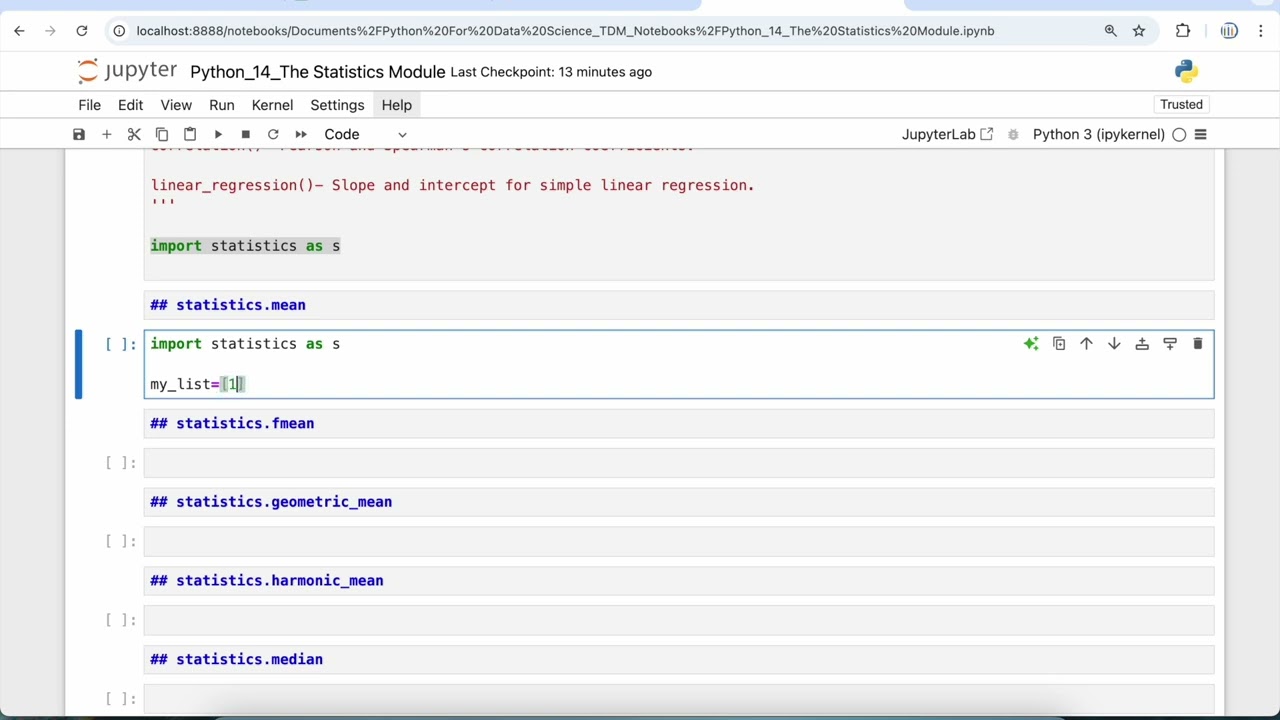 What is statistics mean in Python | How to use statistics mean function in Python |statistics.mean()