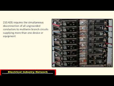 NEC 210 4 Multiwire Branch Circuits