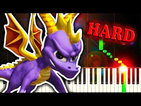 SPYRO 3 THEME – Piano Tutorial | Sheet Music Boss
