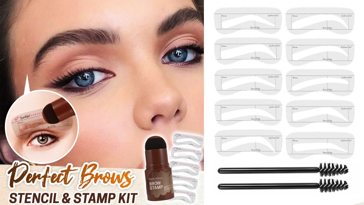 Perfect Brows Stencil & Stamp Kit | Dayiala.com