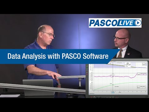 Data Analysis with PASCO Software for at Home & in-class learning: SPARKvue & Capstone - PASCO Live