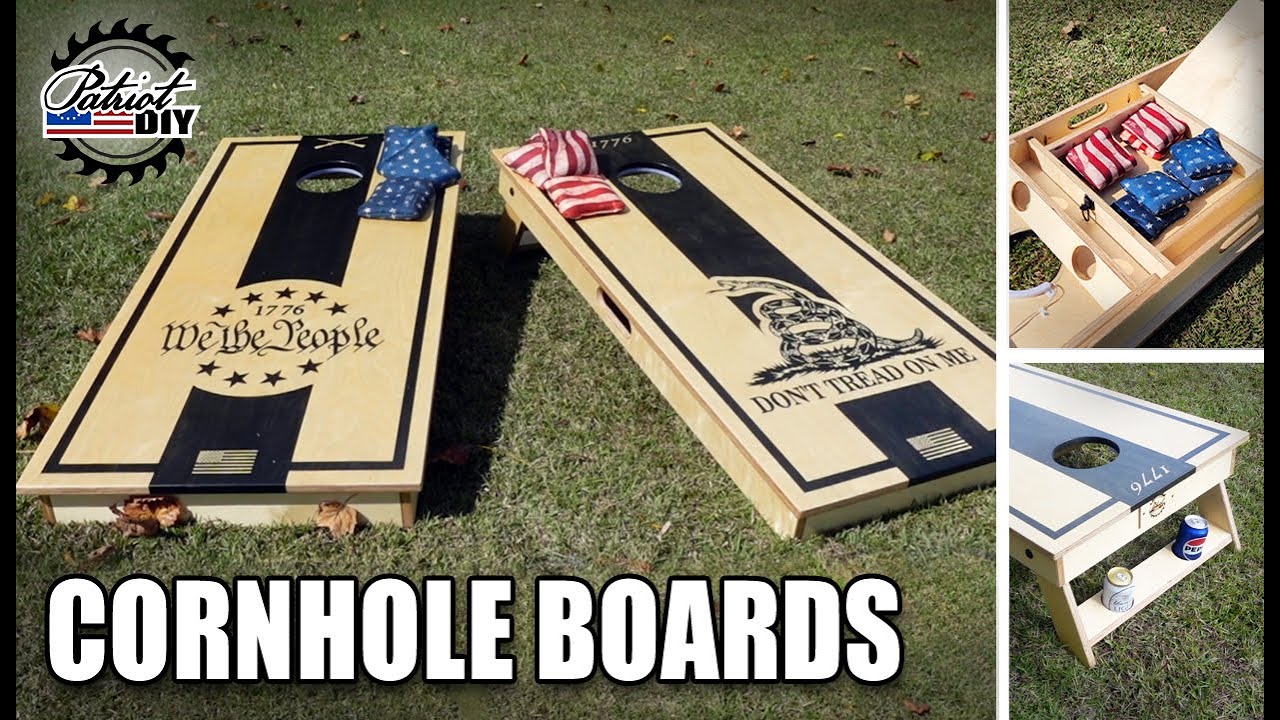 Pro Quality Cornhole Boards With BONUS FEATURES