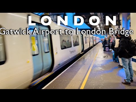 How To Travel From London Gatwick Airport to London Bridge By Train | The Easy Way๐ฌ๐งโค๏ธ