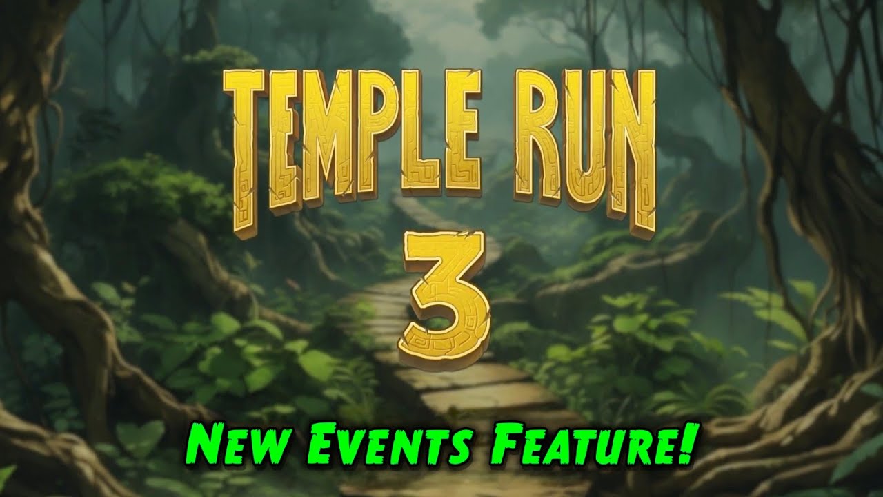 Temple Run 3 - Introducing Events Feature