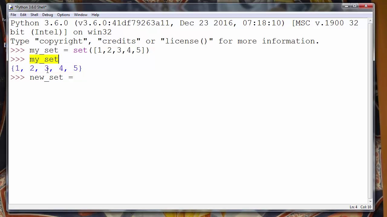 How to Copy a Set in Python programming language