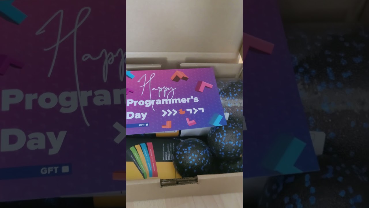 A gift from GFT for Programmer's Day #gifts #swag #shorts