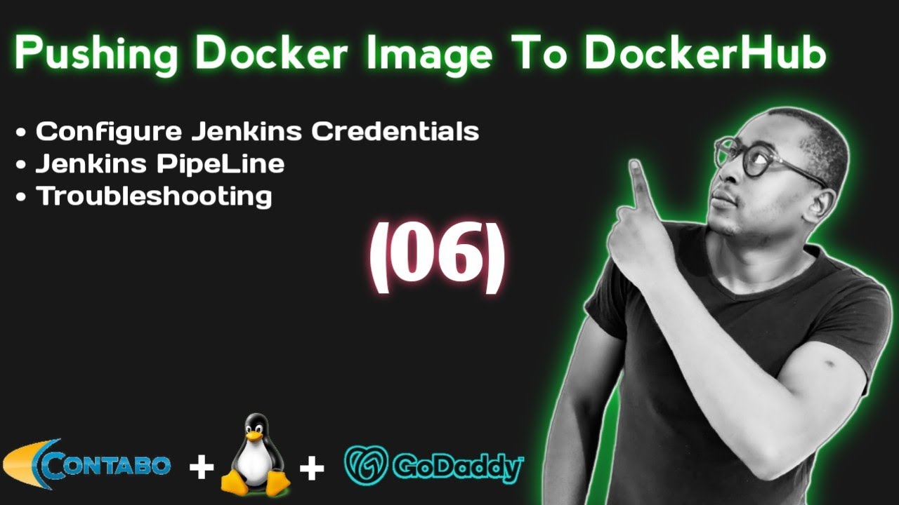 6. Push Docker Image to Docker Hub using Jenkins | Step-by-Step Tutorial