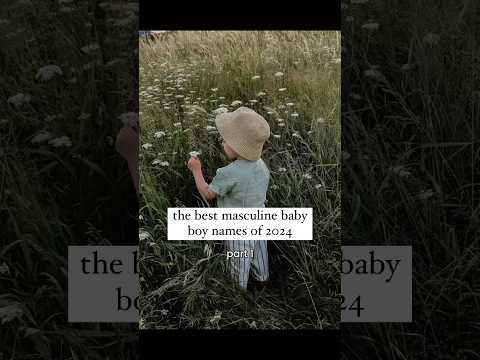 These are our top picks for masculine baby boy names 💙