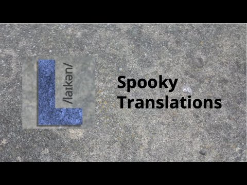 Spooky Translations