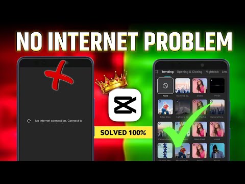 How To Fix Capcut No Internet Connection Problem | Capcut Export No Internet Connection