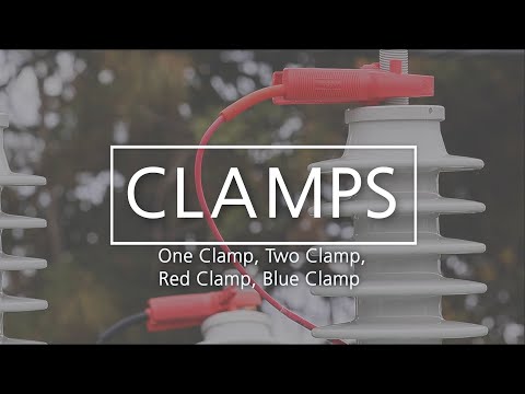 One Clamp, Two Clamp, Red Clamp, Blue Clamp