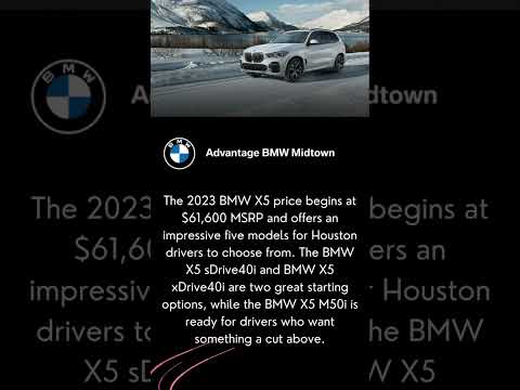 BMW X5 Trim Levels and Pricing | Advantage BMW Midtown
