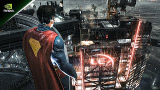 Batman Arkham Knight but I got Superman's Powers!