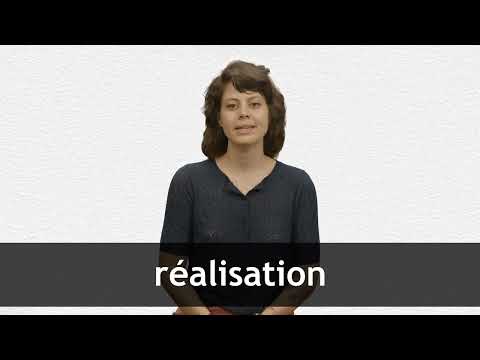 English Translation of “RÉALISATION” | Collins French-English Dictionary