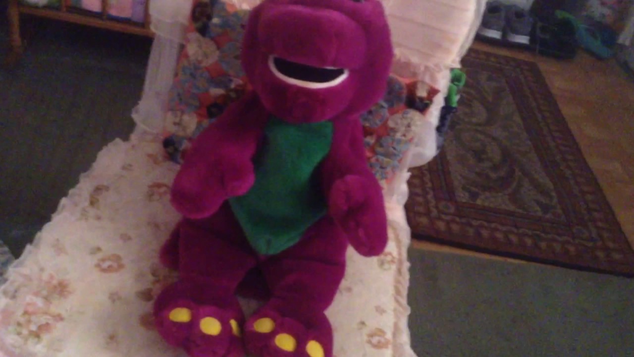 Barney Actimates Plush Doll.mp4