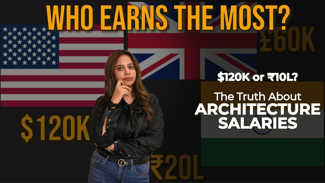 How Much Do Architects REALLY Earn? USA vs UK vs India Salary Comparison 2025