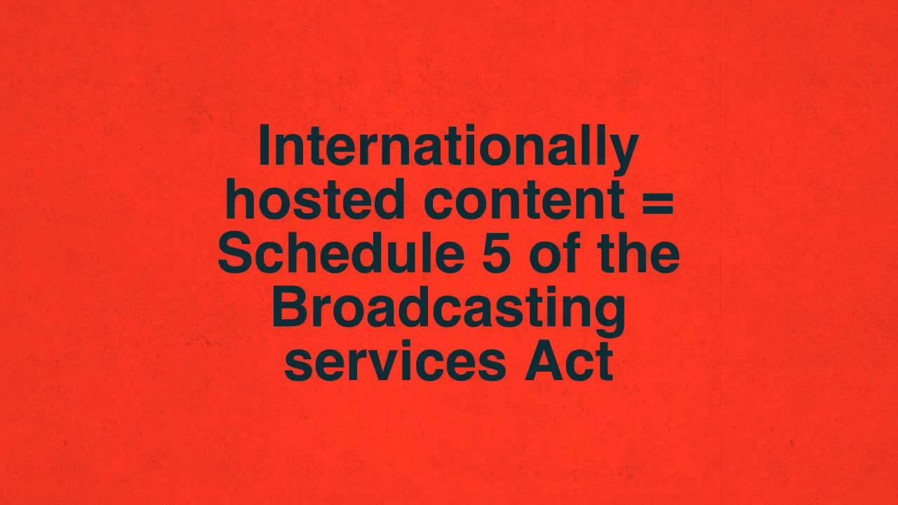 Operation of schedule 5 BSA