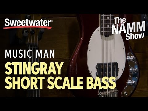 Ernie Ball Music Man StingRay Short Scale Bass at Winter NAMM 2019
