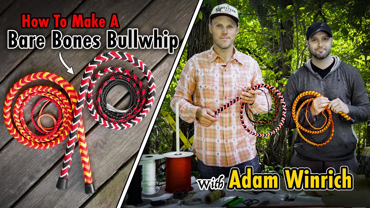 Creating a Minimalist Nylon Bullwhip: A Step-by-Step Guide with Adam ...