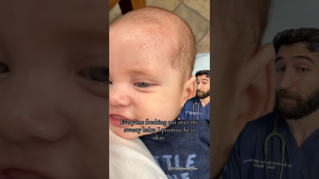 Doctor Explains Newborn Baby Sweating