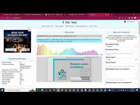 Online Mic Test | Test your mic now online | Test mic online free | Online mic testing free