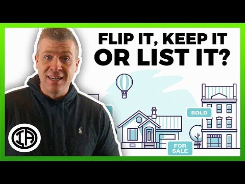Best Real Estate Exit Strategy Flip it, Rent it, Wholesale it, or List it???