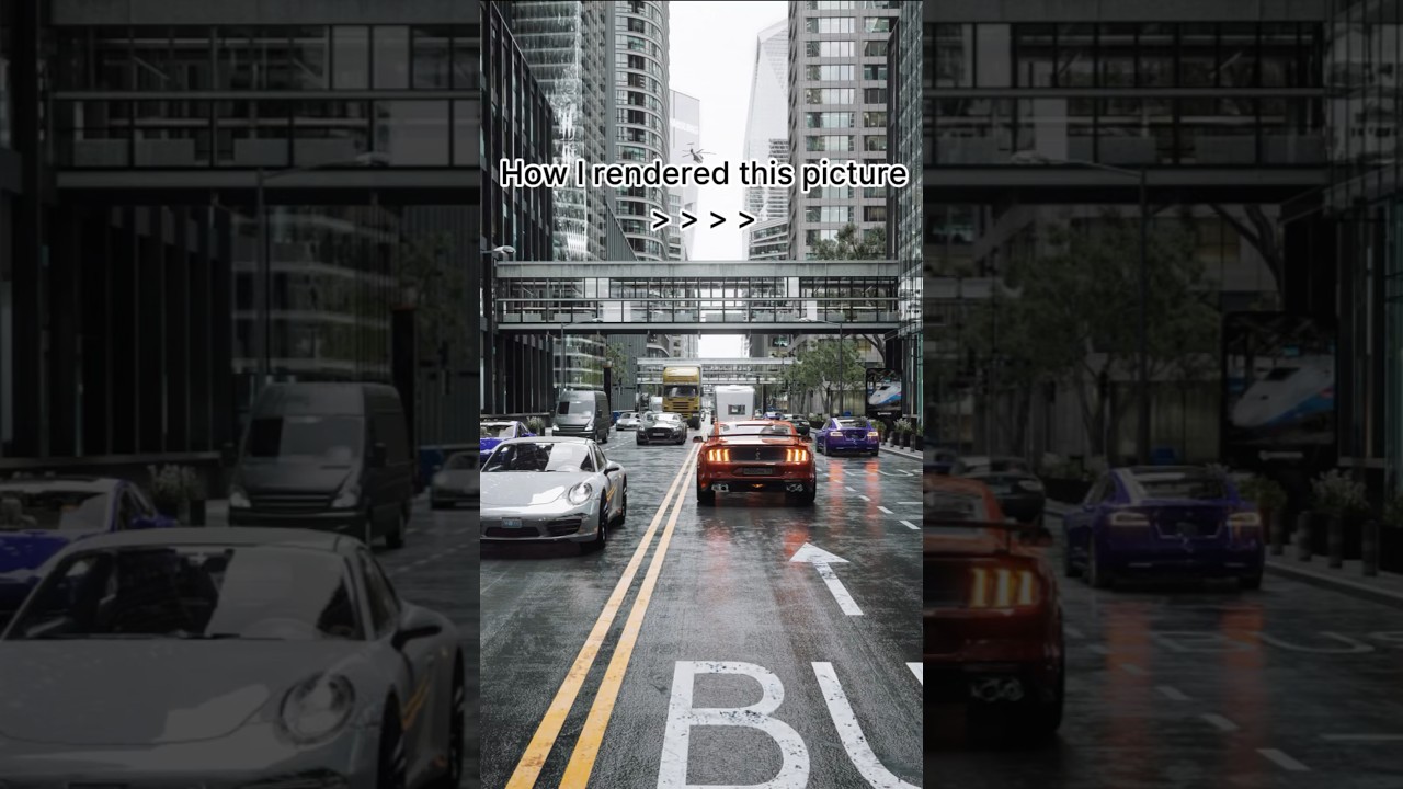 😎How I rendered this picture 💡Artist:LINK