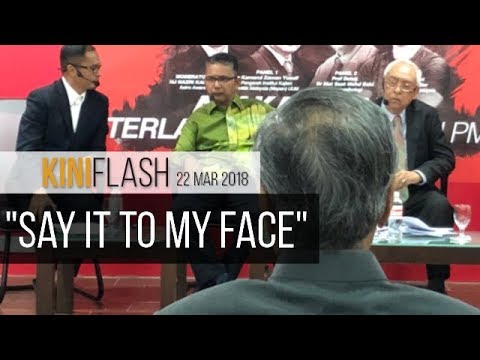KiniFlash - 22 Mar: Mahathir gatecrashes forum about his age