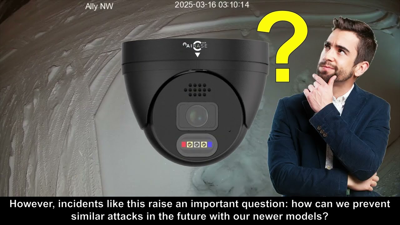 Prevent vandalism with Active Deterrence!