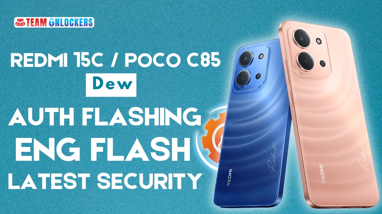 [Auth Flash] Redmi 15C (Dew) Latest Security Flash ENG ROM - MTK V5 Auth