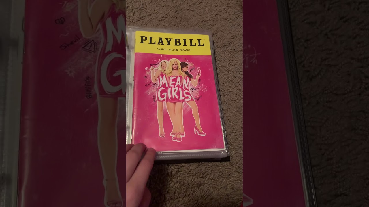 Updated Playbill binder