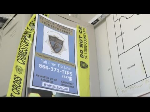 St. Louis Regional CrimeStoppers call center urging people to come forward with tips