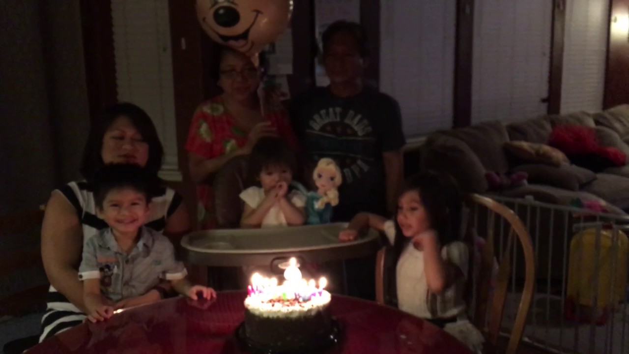 Ava 2nd Birthday song - FAIL