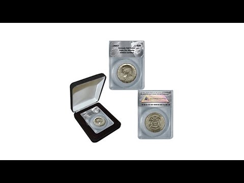 1964 ANACS TripleDie Error Silver Kennedy Half Dollar