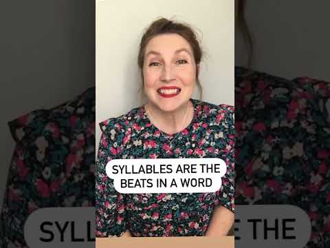How to count syllables in a word