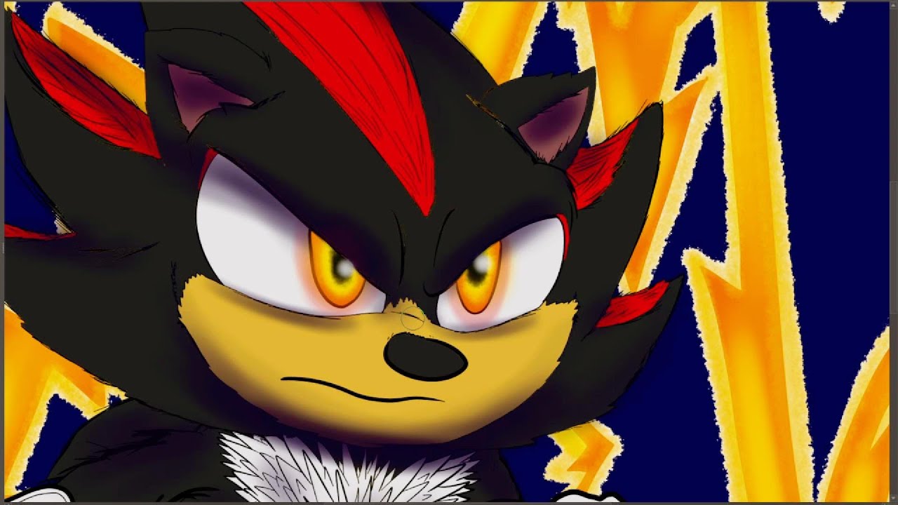 Sonic Movie 3 Shadow the Hedgehog Speedpaint