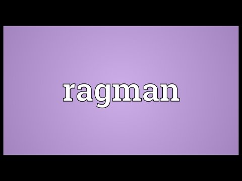 Ragman Meaning