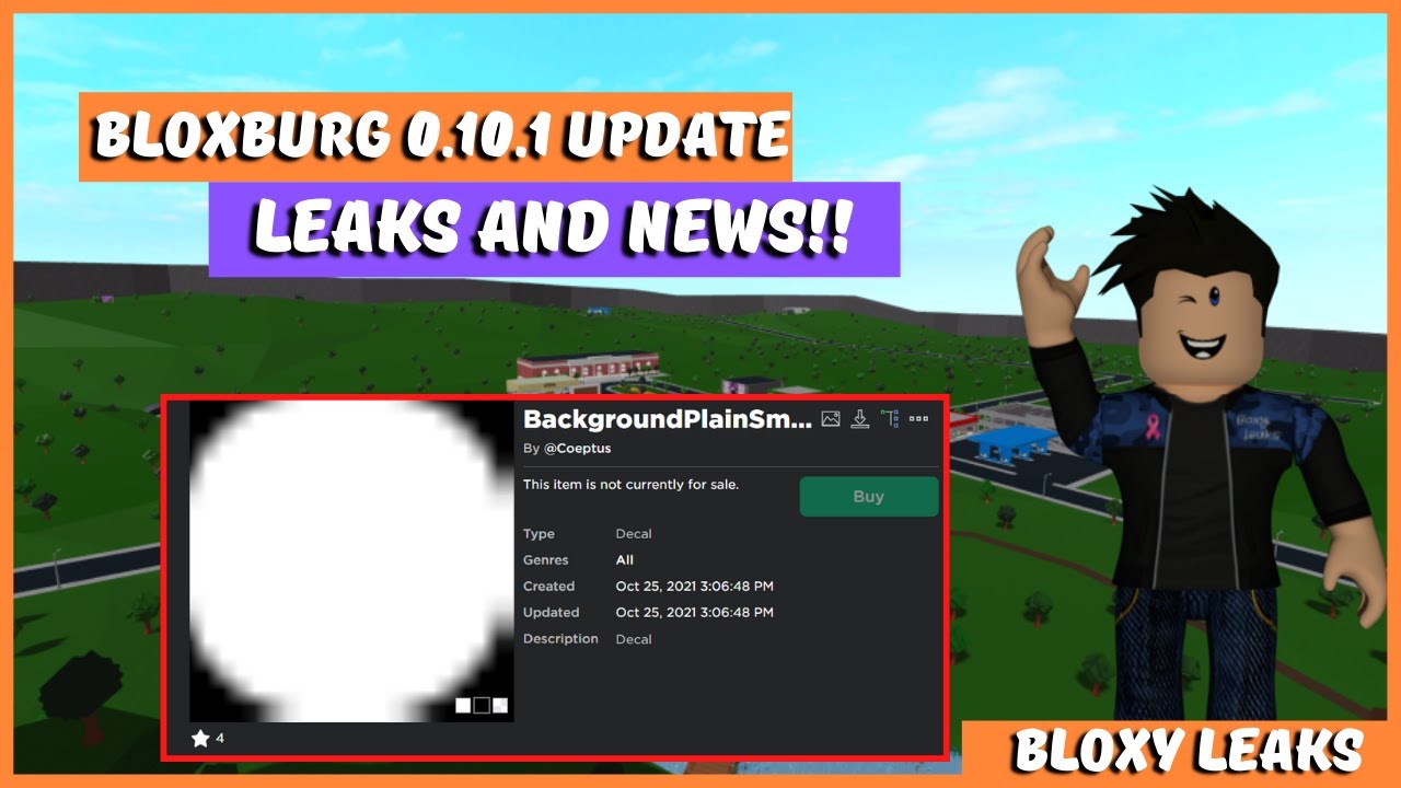 Bloxburg Update 0.10.1 (MASSIVE NEW LEAKS AND NEWS!!) #RoadTo10k