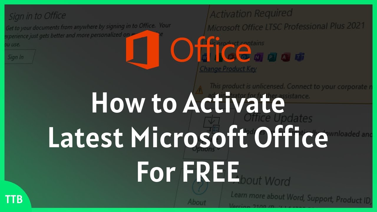 How to Activate Microsoft Office For Free