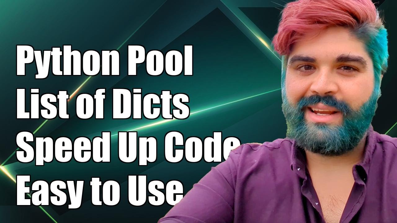 Python Multiprocessing: How to Pass a List of Dicts to a Pool