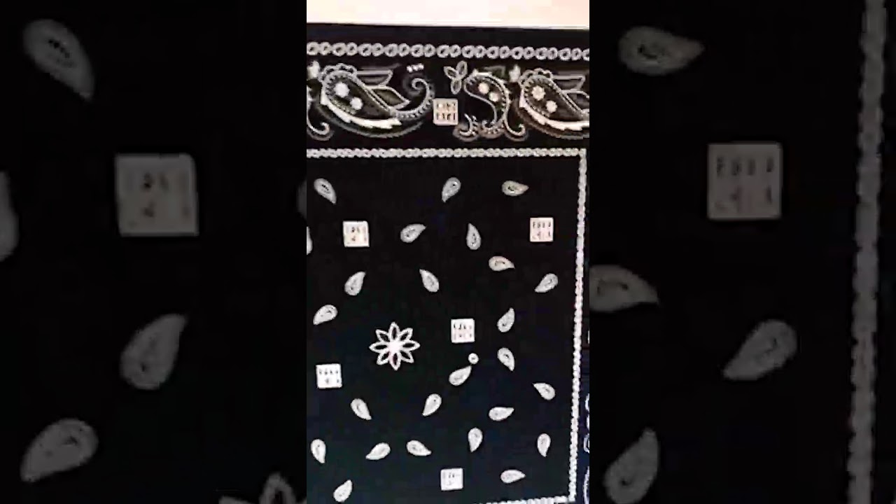 Designing self Bandana print