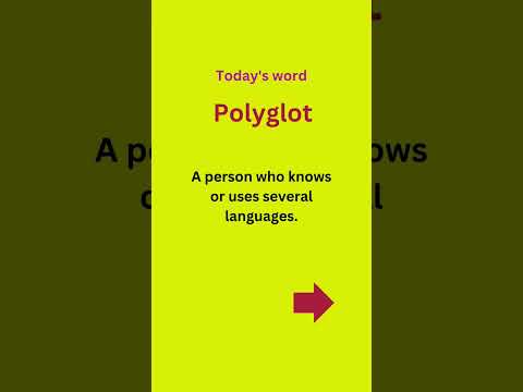 Polyglot meaning 🙃