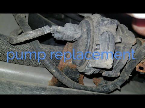 2008 ford escape hybrid cooling pump replacment