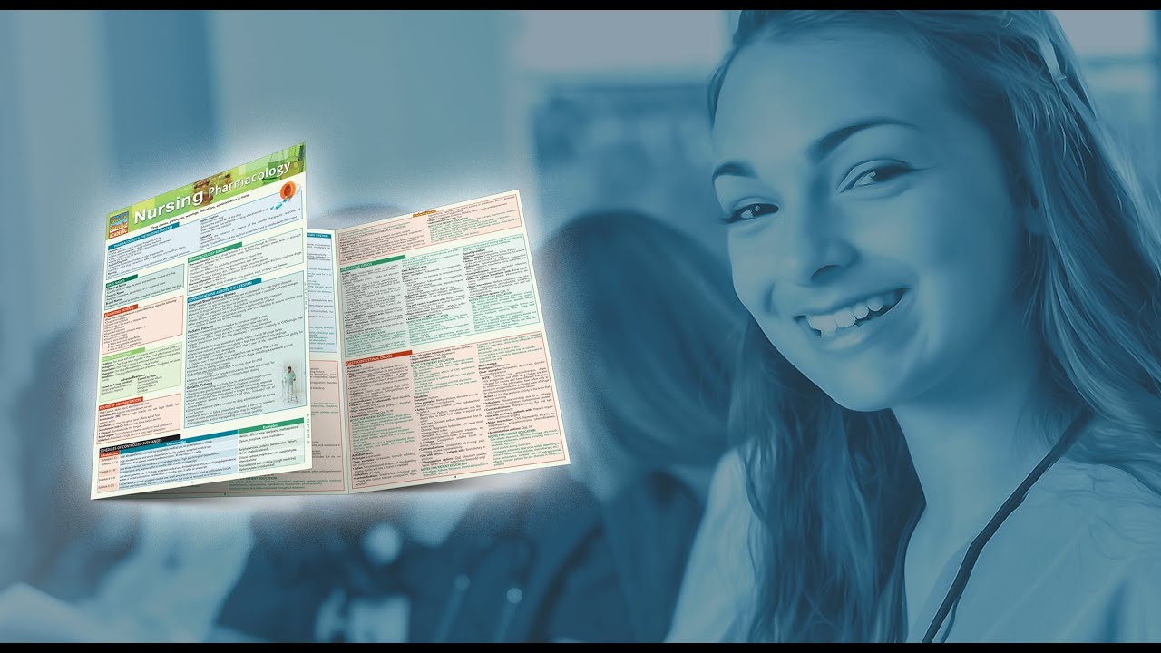 QuickStudy® Nursing Pharmacology Laminated Study Guide