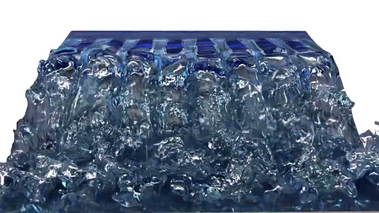 Piano Key Weir Rendering | FLOW-3D HYDRO
