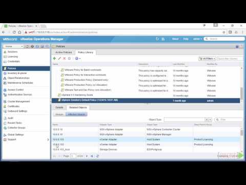 Learn Learning VMware vRealize Operations Manager What Are Policies | packtpub com - Mind Luster