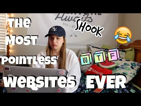 The Most Pointless Websites Ever