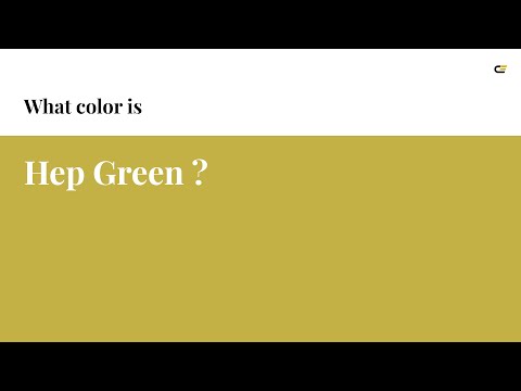 Hep Green color #c4b146 hex color - Yellow color - Cool color c4b146